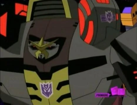 Blackout Transformers Animated