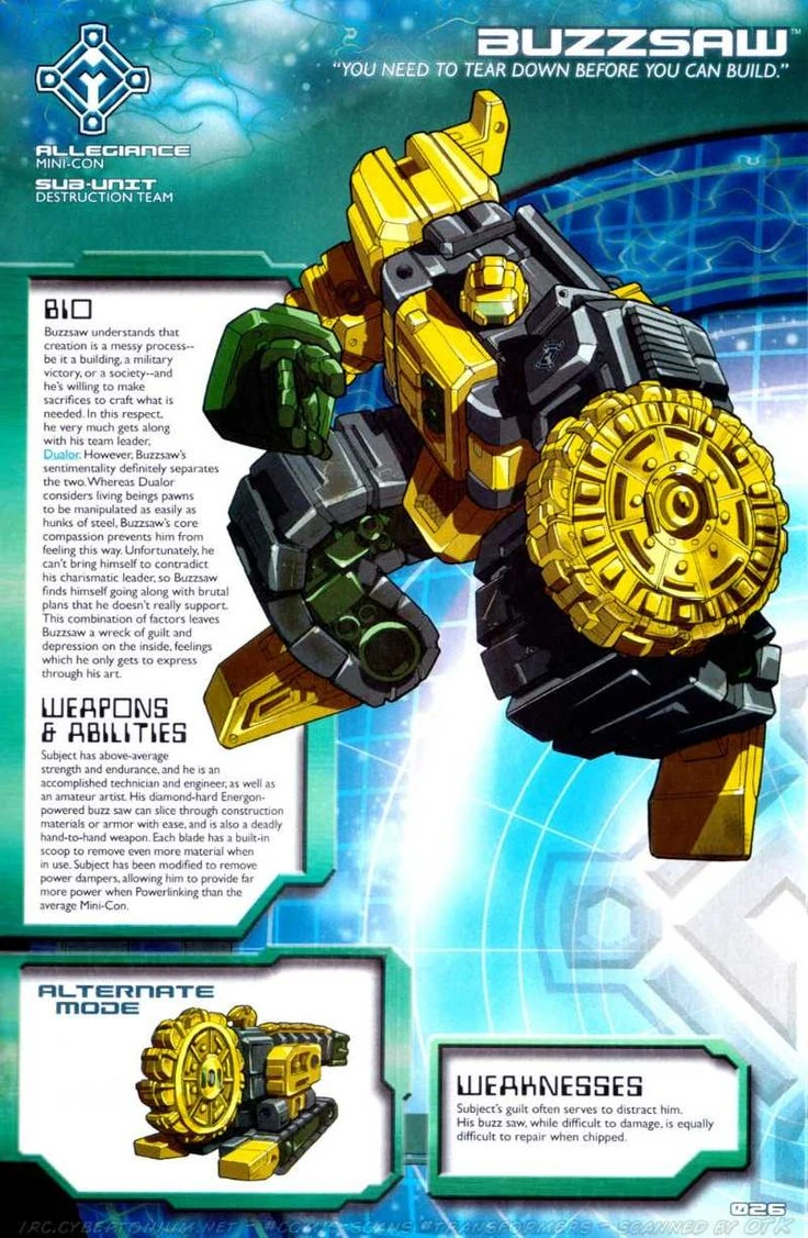 Buzzsaw (Transformers Armada) | Transformers | Fandom