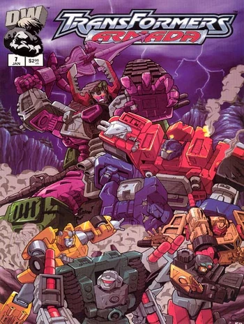 Dreamwave Armada issue 7 | Teletraan I: The Transformers Wiki | Fandom