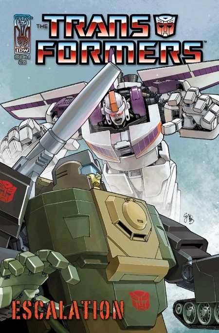 Escalation issue 4 | Teletraan I: The Transformers Wiki | Fandom