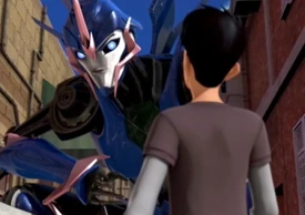 Transformers Prime Arcee And Jack