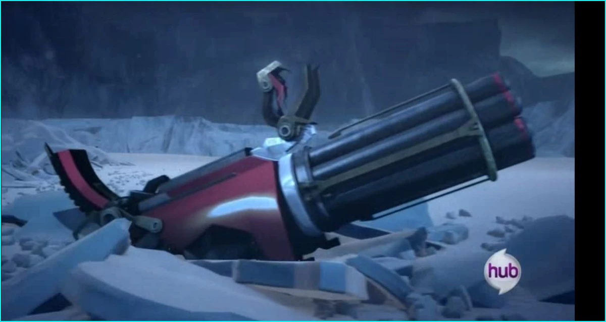 Optimus's Machine Gun | Teletraan I: The Transformers Wiki | Fandom