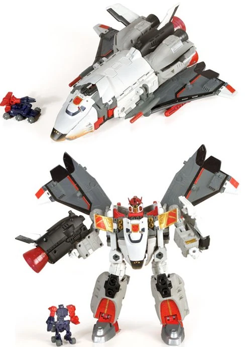 Optimus Prime And Jetfire Armada