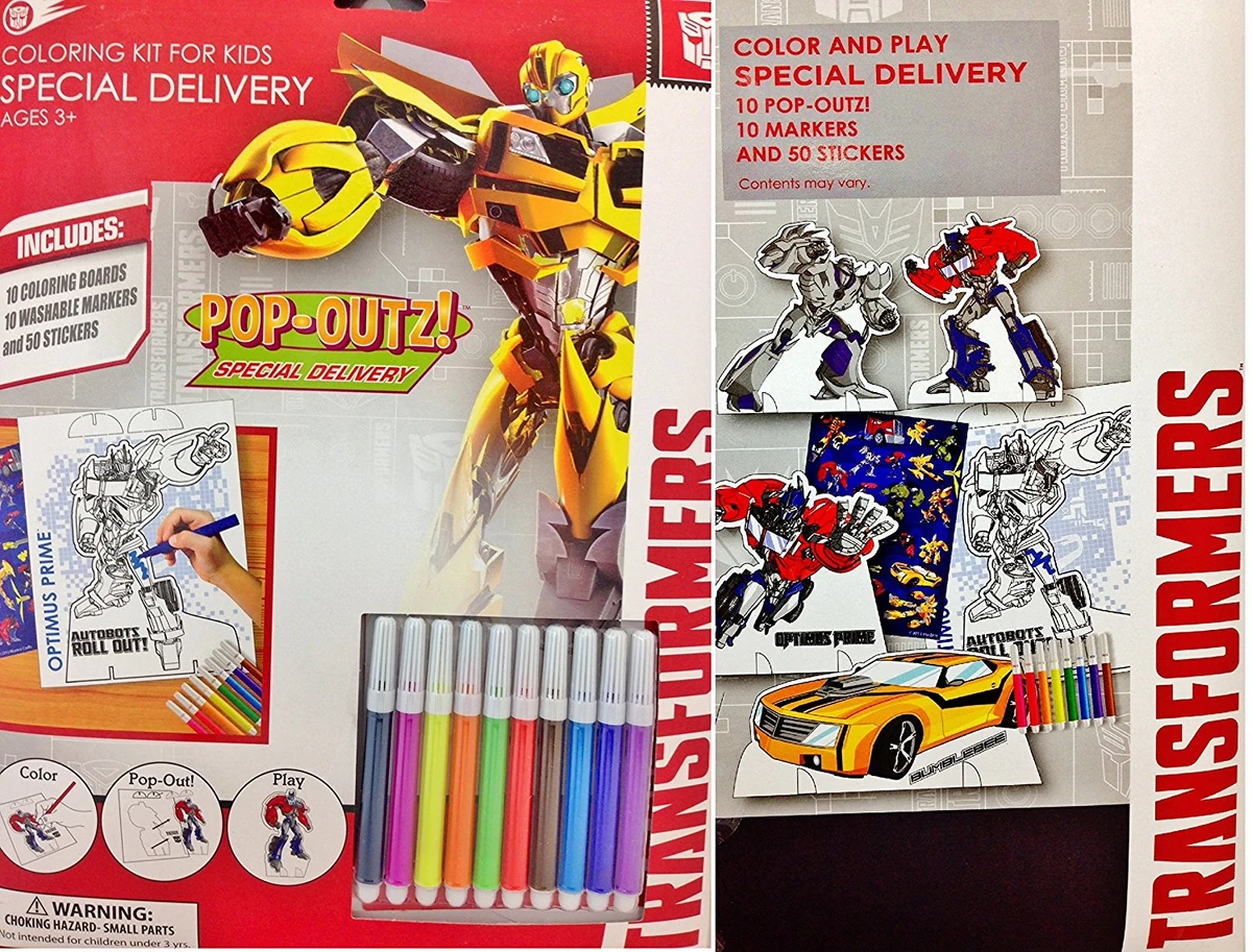 Transformers Prime Coloring Kit for Kids | Transformers вики | Fandom