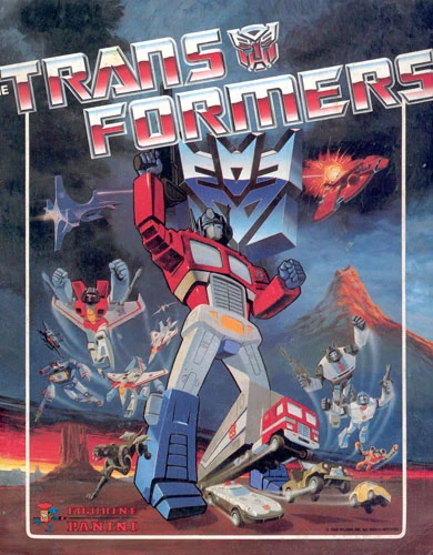 The Transformers Sticker Book (1986) | Teletraan I: The Transformers ...