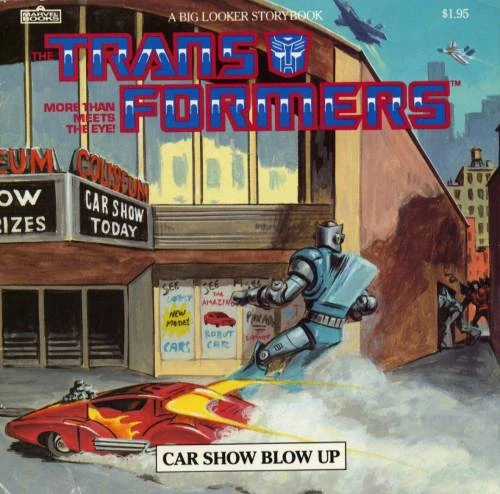 Car Show Blow Up | Teletraan I: The Transformers Wiki | Fandom