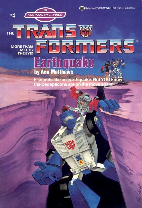 Earthquake | Teletraan I: The Transformers Wiki | Fandom