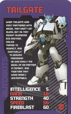 Transformers Prime Tailgate