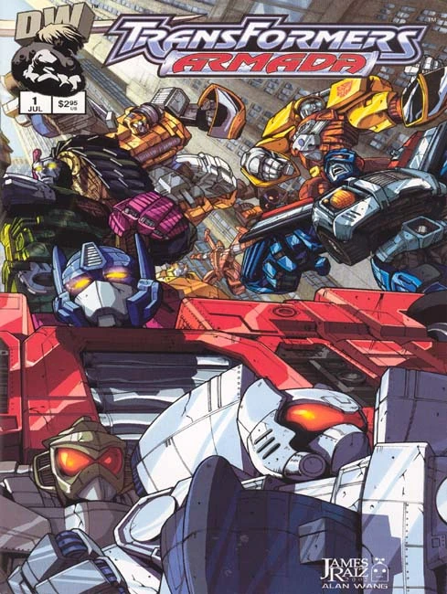 Dreamwave Armada issue 1 | Teletraan I: The Transformers Wiki | Fandom