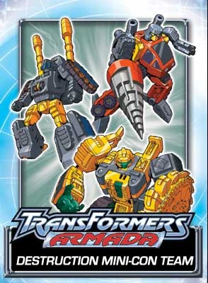 Destruction Mini-Con Team | Teletraan I: The Transformers Wiki | Fandom