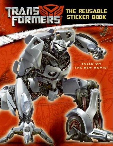 Transformers The Reusable Sticker Book | Teletraan I: The Transformers ...
