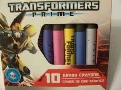 Transformers: Prime 10 Jumbo Crayons | Teletraan I: The Transformers ...