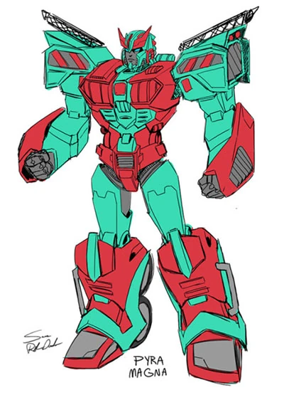 Pyra Magna | Teletraan I: The Transformers Wiki | Fandom