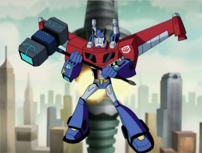 Optimus Prime Animated Transformers Fiction Wiki Fandom
