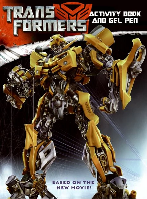 Transformers: Activity Book and Gel Pen | Transformers Live Action ...