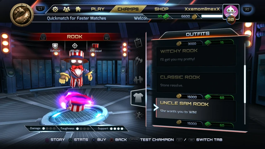 Uncle Sam Rook | TransGalacticTournament Wikia | Fandom