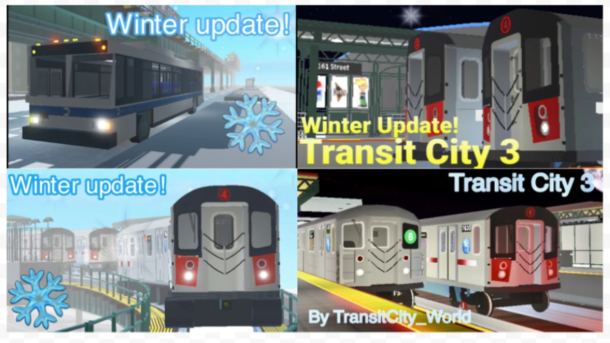 Winter Update | Transit City Roblox Wiki | Fandom