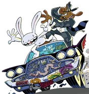 Sam and Max | Transparent PNGs Wiki | Fandom