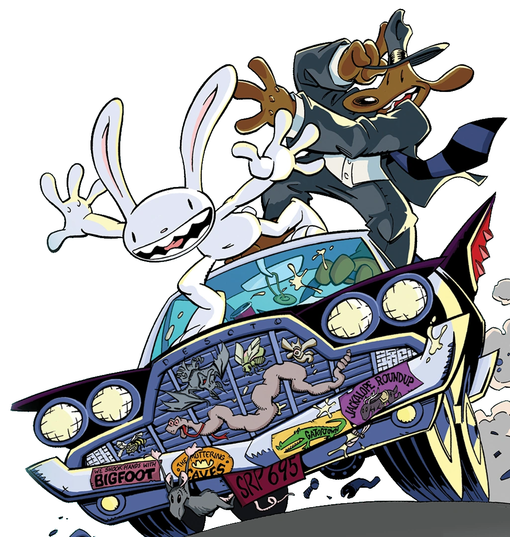 Sam and Max | Transparent PNGs Wiki | Fandom