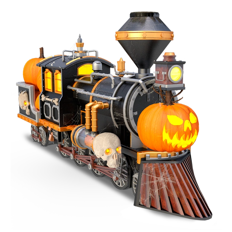 Jack-o'-lantern locomotive | Transport Empire Wiki | Fandom
