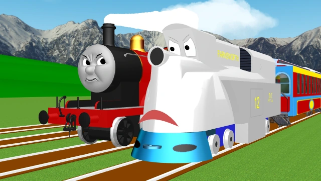 James vs Farnsworth | Transportainian Adventures Wiki | Fandom