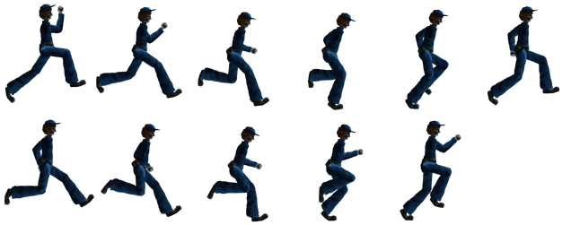 Main Character SpriteSheets | Trap Game Design Document Wiki | Fandom