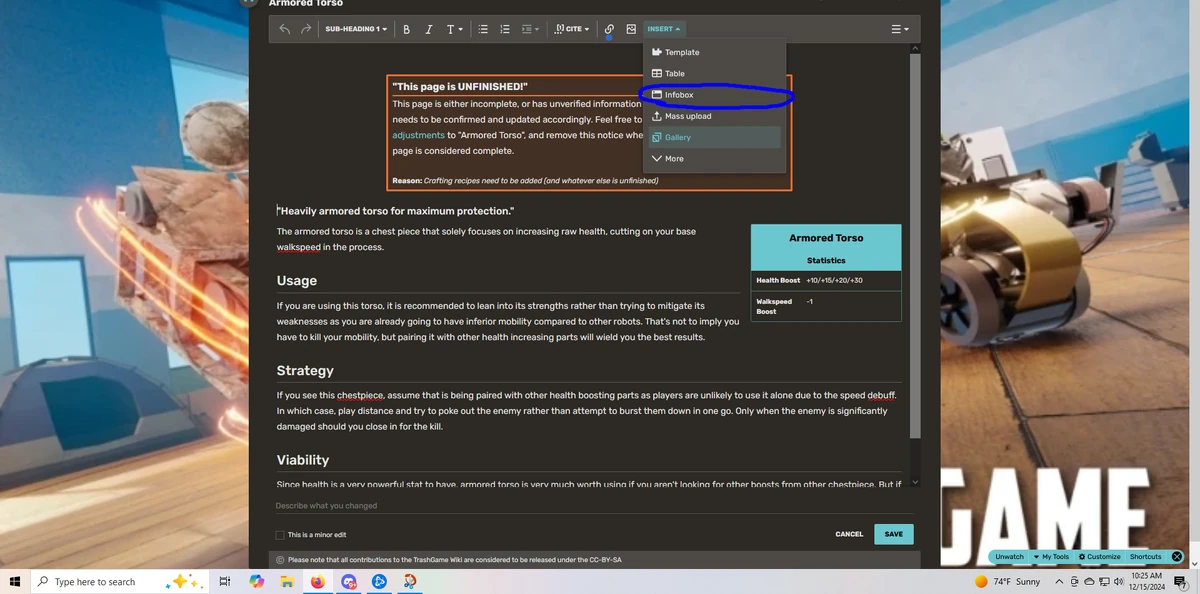 Robot Part Template Tutorial | TrashGame Wiki | Fandom