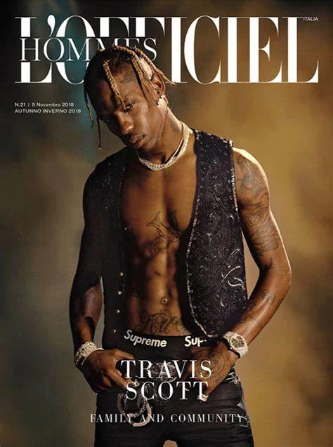 L'Officiel Italia | Travis Scott Wiki | Fandom