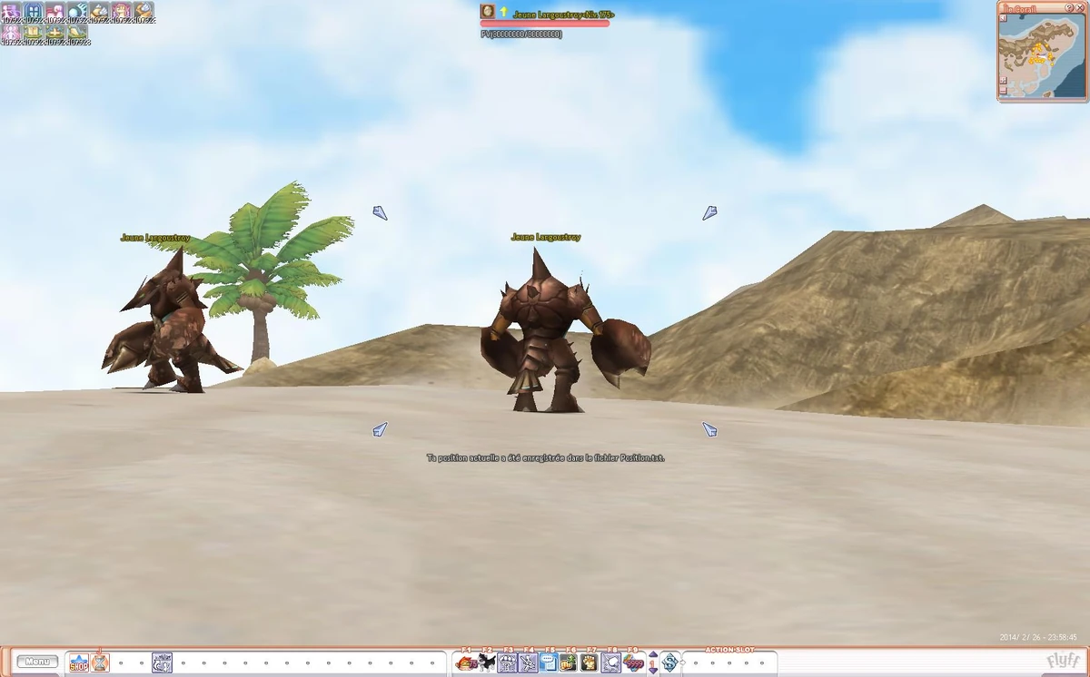 La map Corail. | Wiki TreasureFlyff | Fandom