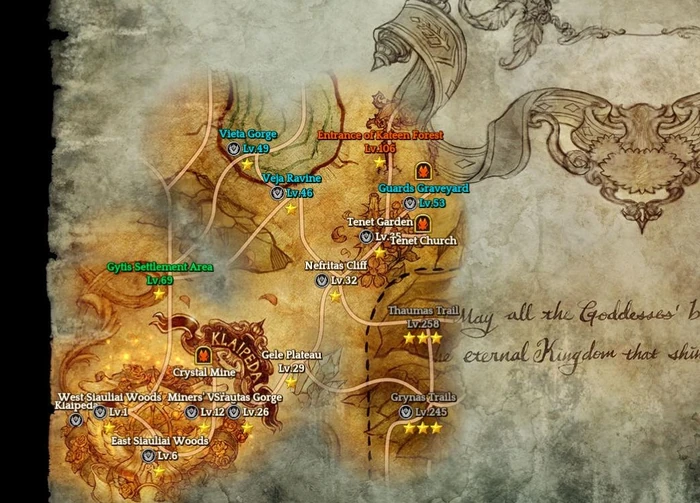 Map | Tree of Savior Thai community | Fandom