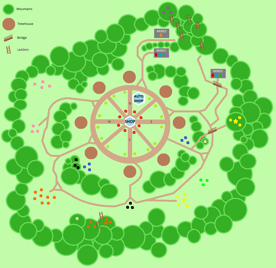Map | Treehouse Tycoon Wikia | Fandom