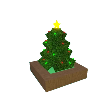 Minecraft Christmas Tree Star