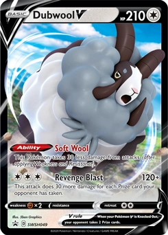 Dubwool V | Trellie's Pokemon World Wiki | Fandom
