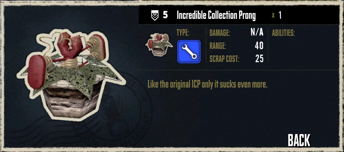 Incredible Collection Prong | Iron Brigade Wiki | Fandom