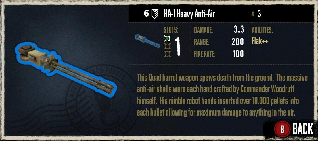 HA-I Heavy Anti-Air | Iron Brigade Wiki | Fandom