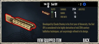 Sod Off | Iron Brigade Wiki | Fandom