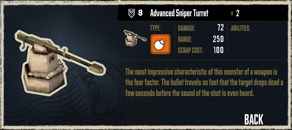 Advanced Sniper Turret | Iron Brigade Wiki | Fandom