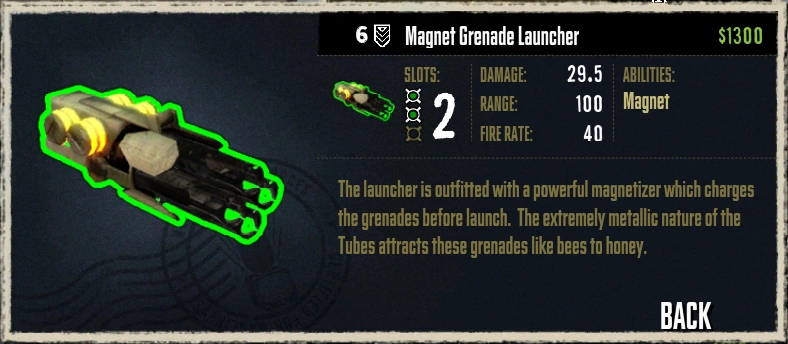 Magnet Grenade Launcher | Iron Brigade Wiki | Fandom