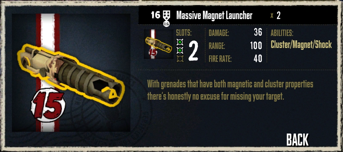 Massive Magnet Launcher | Iron Brigade Wiki | Fandom