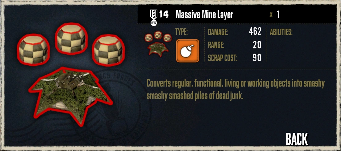 Massive Mine Layer | Iron Brigade Wiki | Fandom