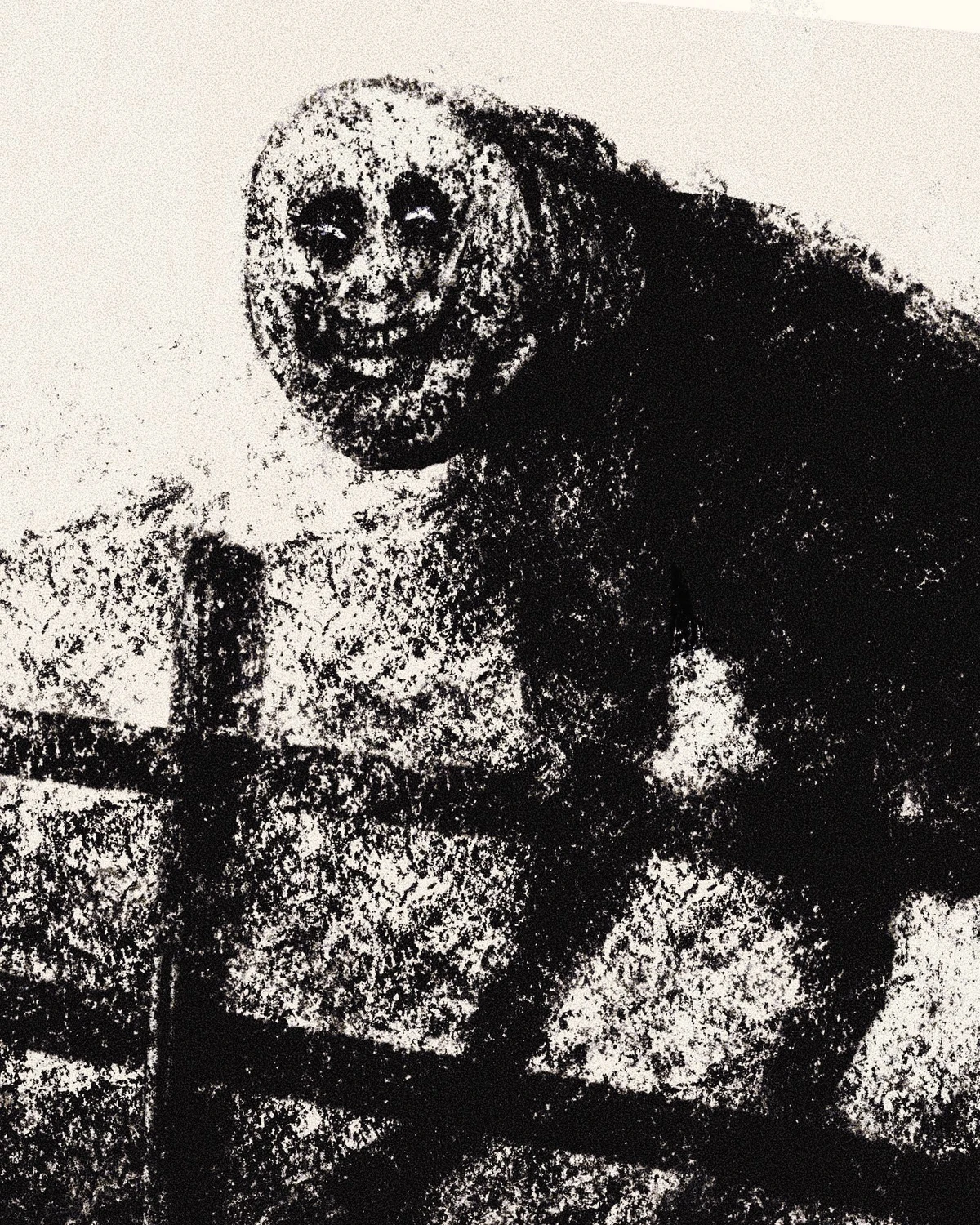 The Monster In The Fence | Trevor Henderson All Creatures Wiki | Fandom