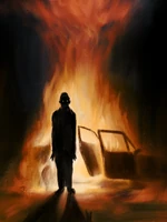 The Man With The Upside-Down Face/Gallery | Trevor Henderson Wiki | Fandom