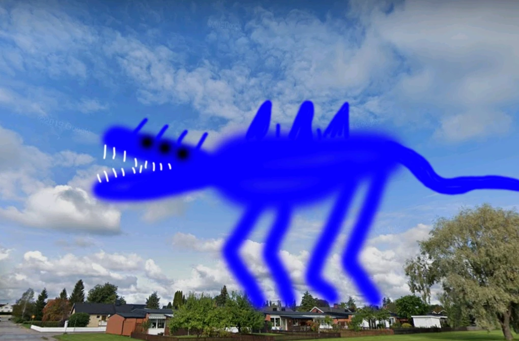Blue Dinosaur Giant | Trevor Henderson Fanon Wiki | Fandom