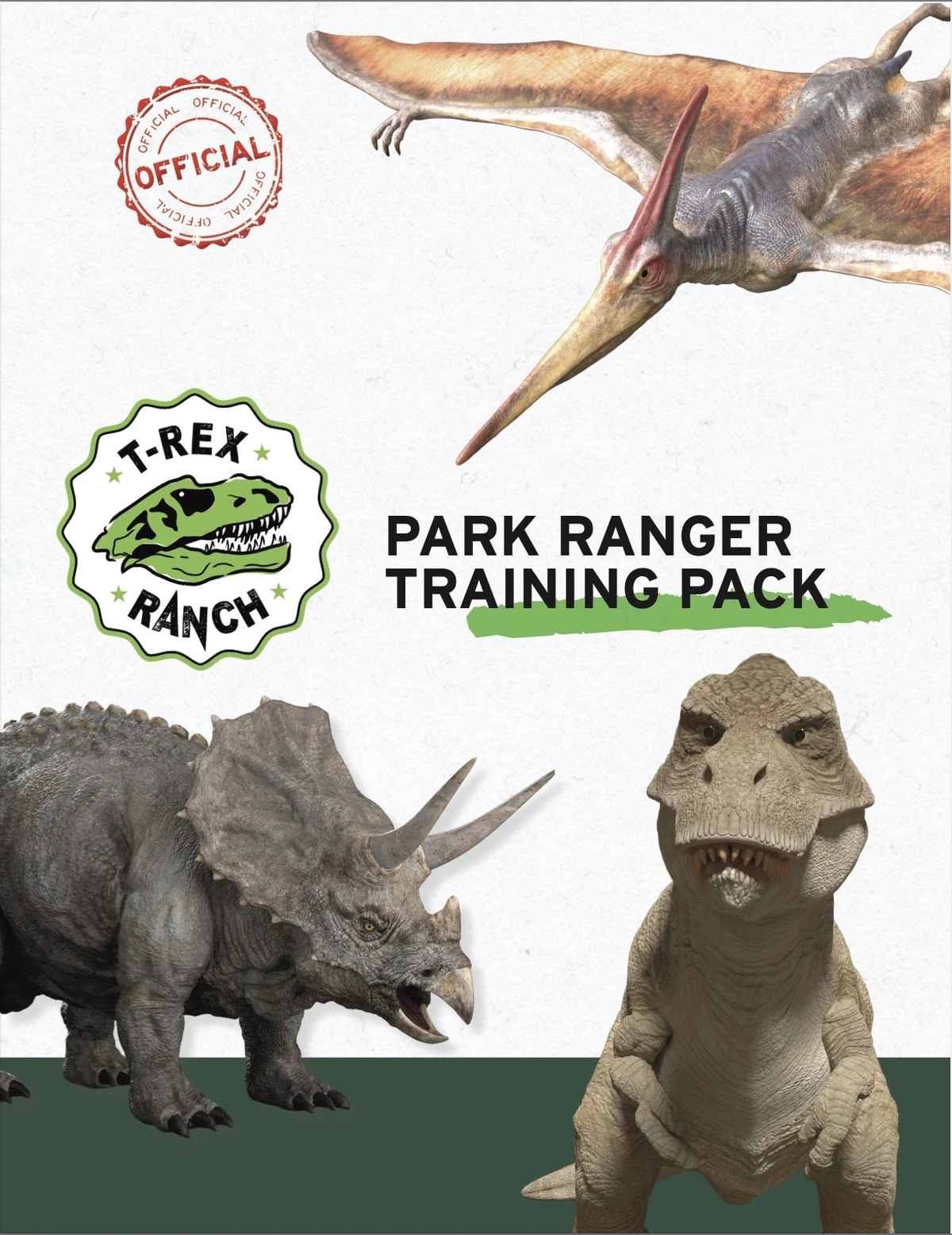 Official Park Ranger Training Pack | T-Rex Ranch Wiki | Fandom