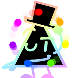 Cartoony Rainbow Triangle | Find the Triangles Wiki | Fandom