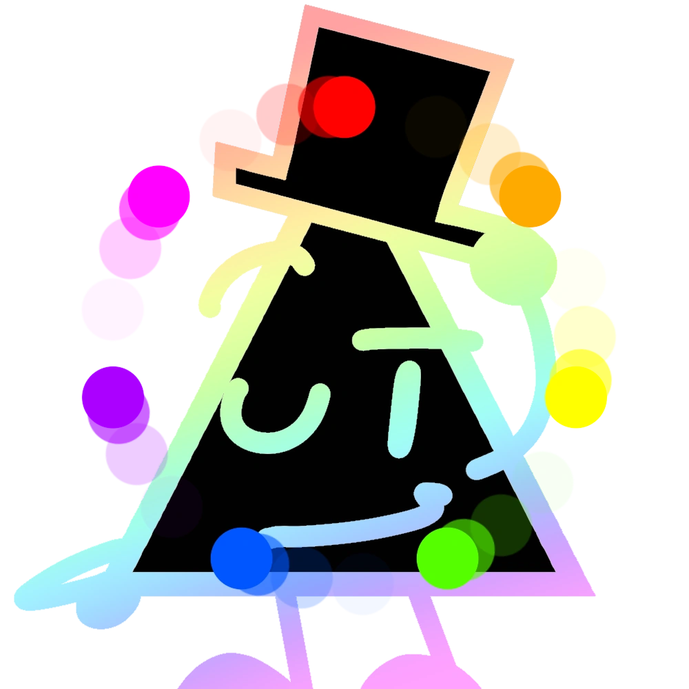 Cartoony Rainbow Triangle | Find the Triangles Wiki | Fandom