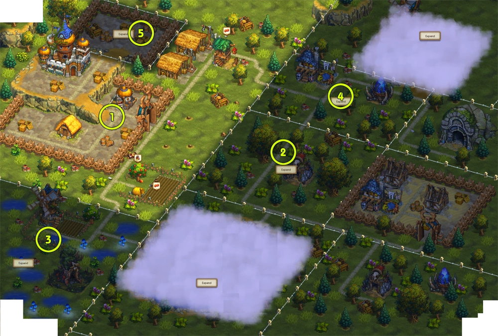 Forest Kingdom Territories | Tribez and Castlez Wiki | Fandom