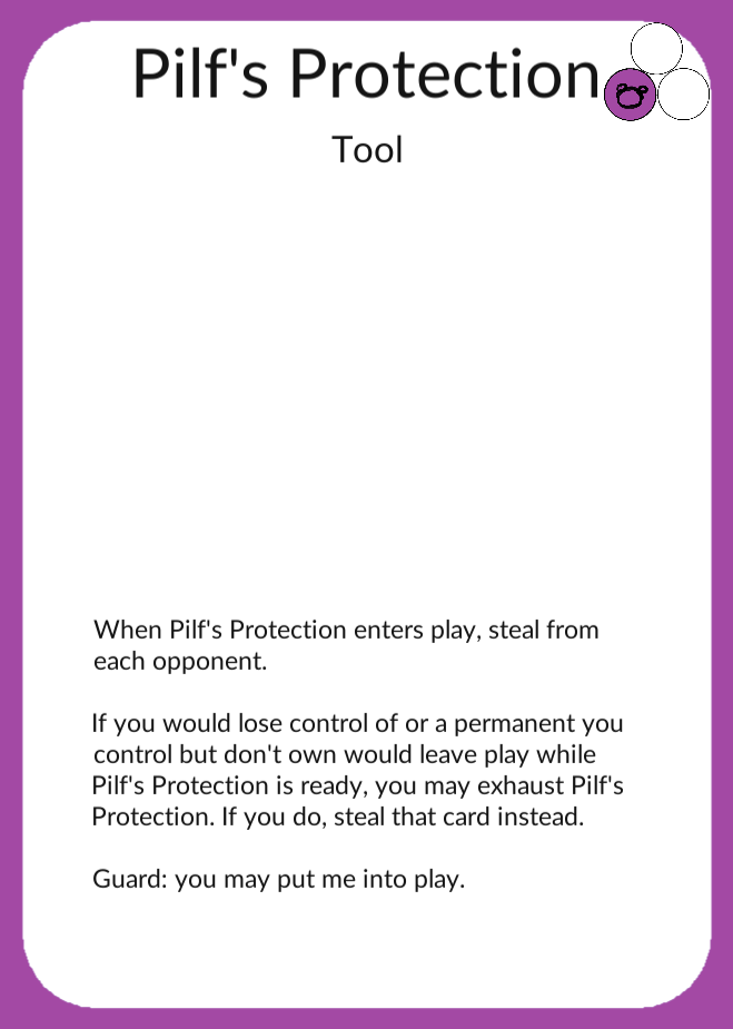Pilf's Protection | Tribus CG Wiki | Fandom