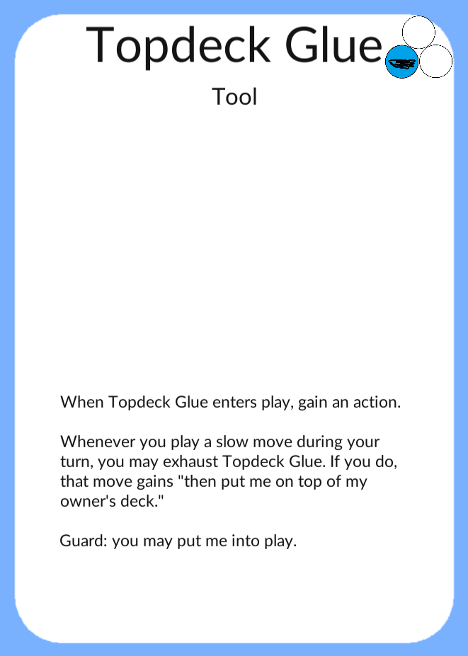Topdeck Glue | Tribus CG Wiki | Fandom