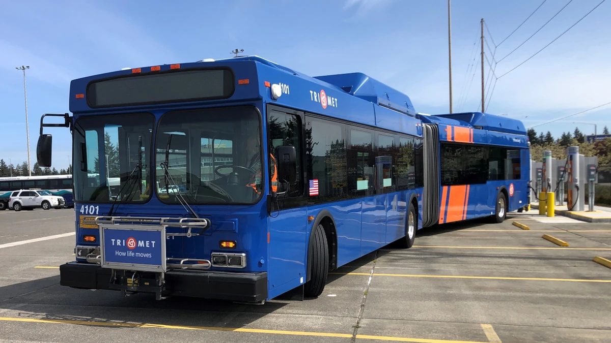 Obscure Fleets: New Flyer BE60LF | TriMet Trivia, Concepts, And What If ...
